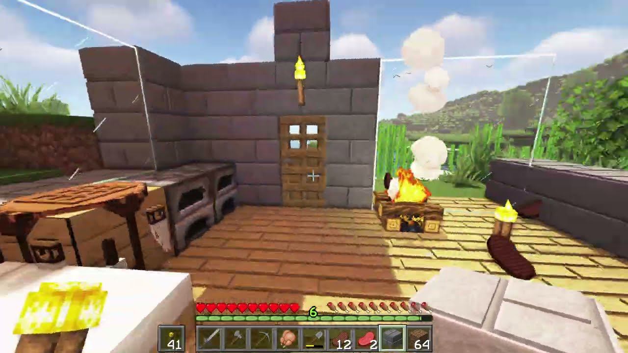 Minecraft №2 Мои приключения в Майнкрафте! ▰ Даня PRO ▰ Красивый Майнкрафт ▰ Выживание на русском!