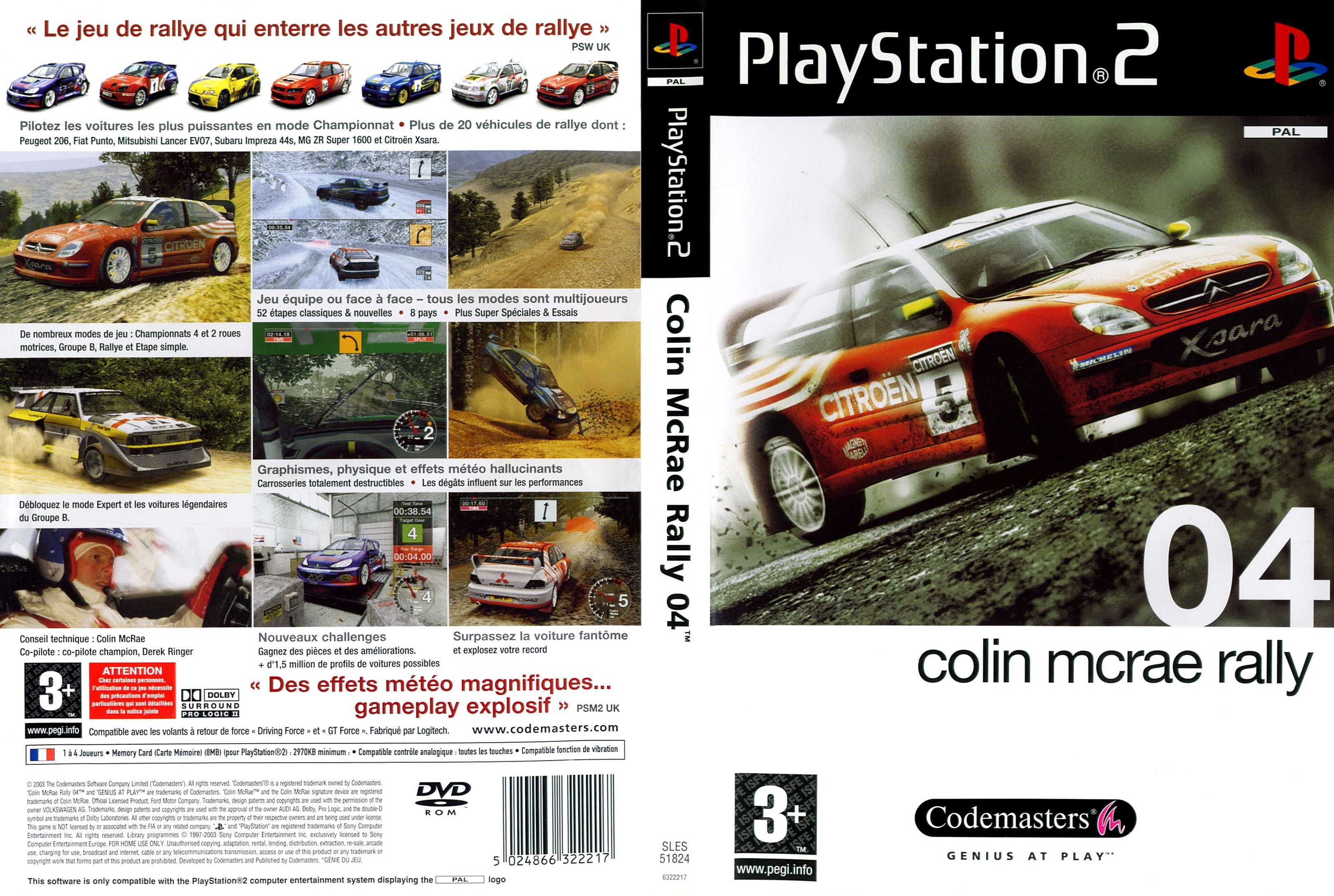 Colin McRae Rally 04 #17 4WD ДОП ЧЕМПИОНАТ ГРЕЦИЯ