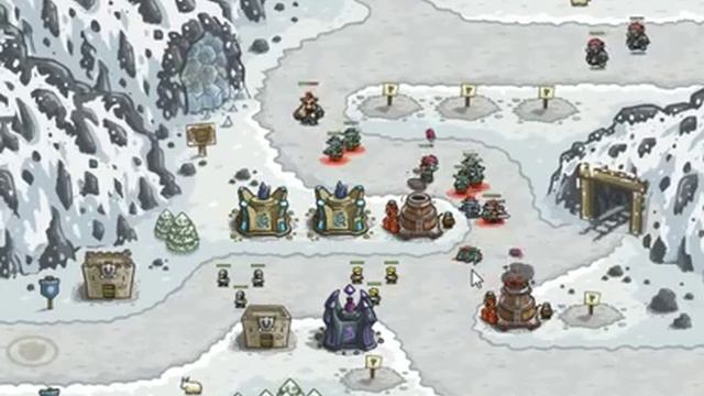 Kingdom Rush - Heroic Challenge - NORMAL - Level 8 - Icewind Pass