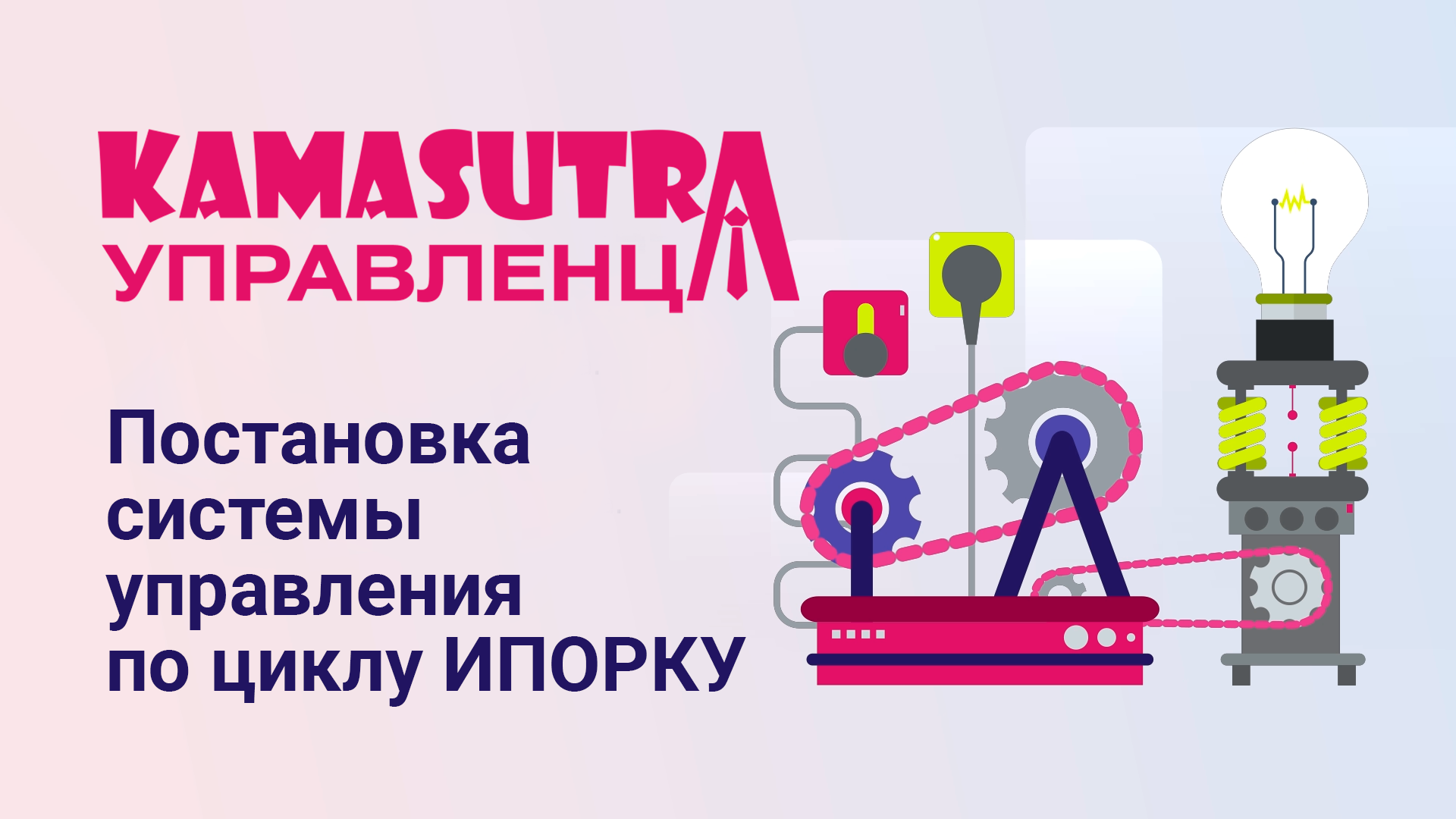 Постановка системы управления по циклу ИПОРКУ. Камасутра управленца. Выпуск 13
