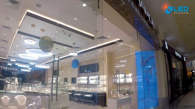 Видеоэкран для помещения, г. Москва, Р4 мм