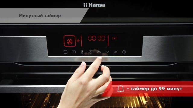 Настройка программатора Tc в духовых шкафах Hansa X-Type