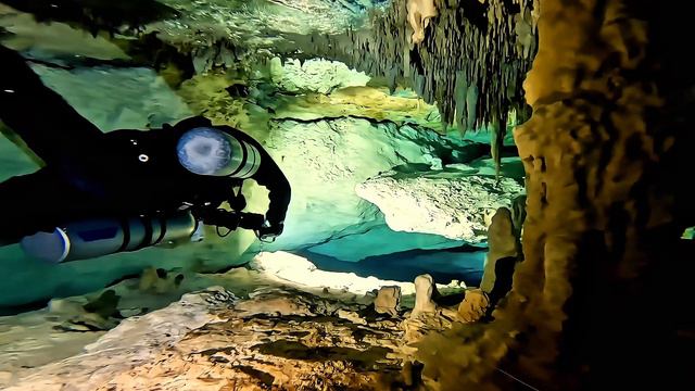 Мексика. Пещерный дайвинг. Сенот Кои.