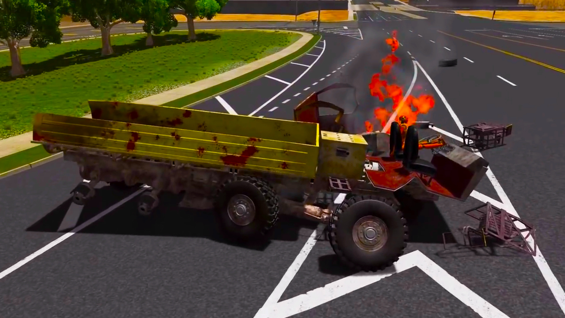 Beamng drive - полицейская погоня 26 | HITGAMEZ