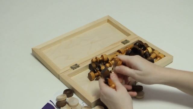 Игровой набор 2 в 1 "Шахматы-шашки", ТМ MPSport