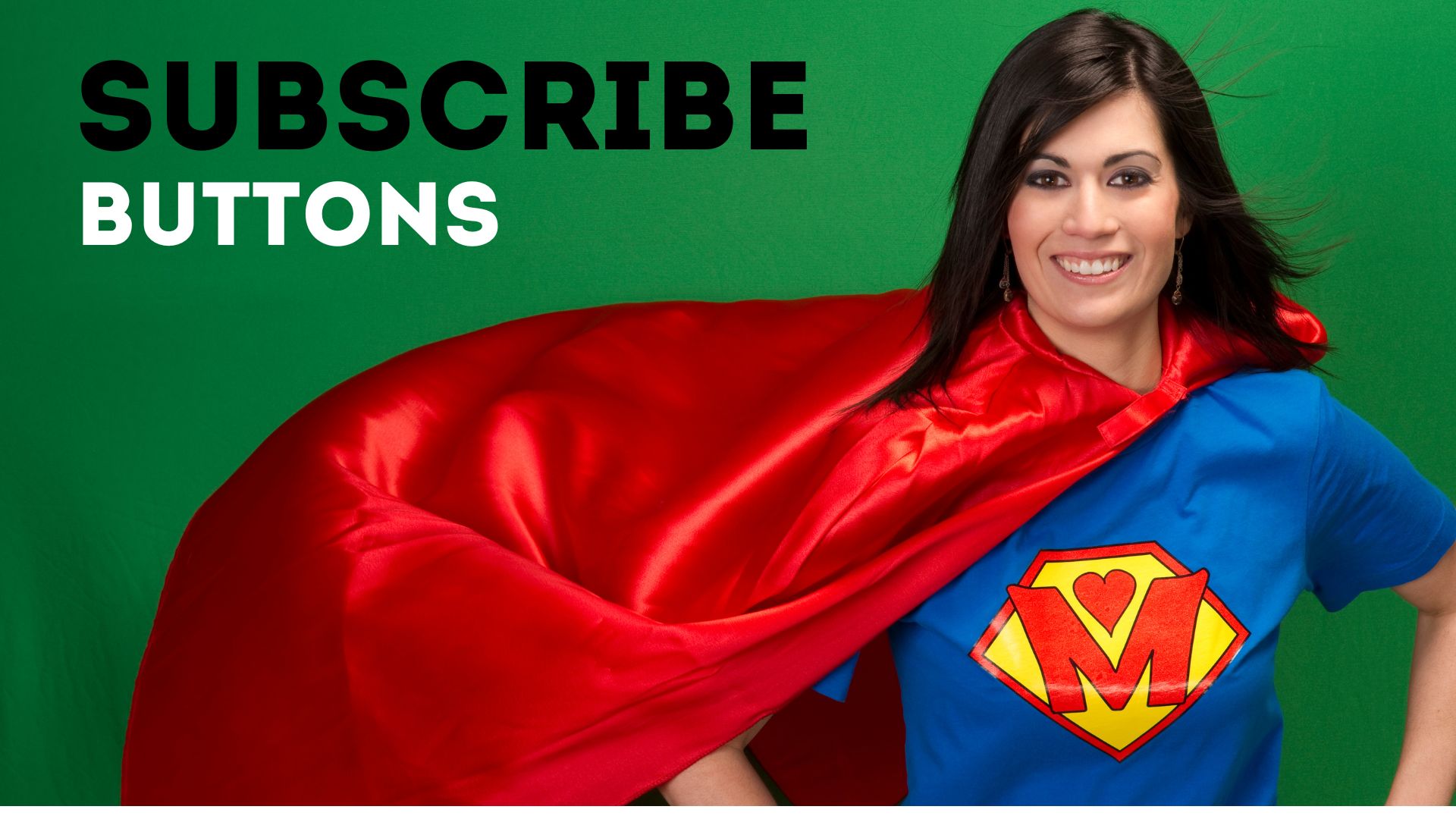 Кнопки ПОДПИШИСЬ на зеленом фоне  by GREENSCREENCHIK (RU & ENG)