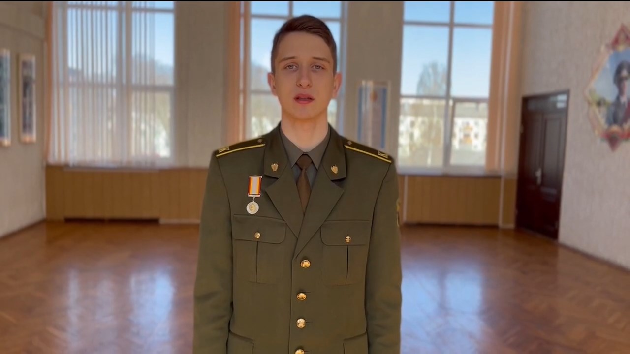 #МыПомним. Курсант академии Максим Дурко о Давидович Валентине Болеславовне