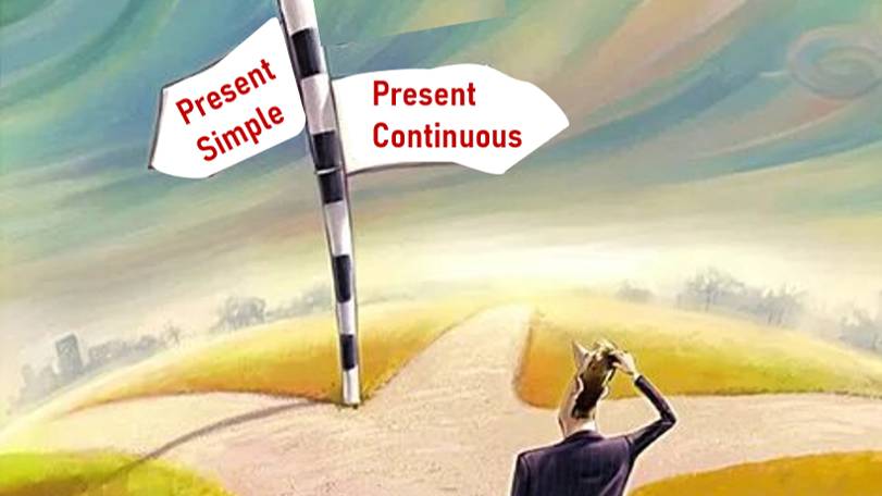 СРАВНЕНИЕ PRESENT SIMPLE & PRESENT CONTINUOUS