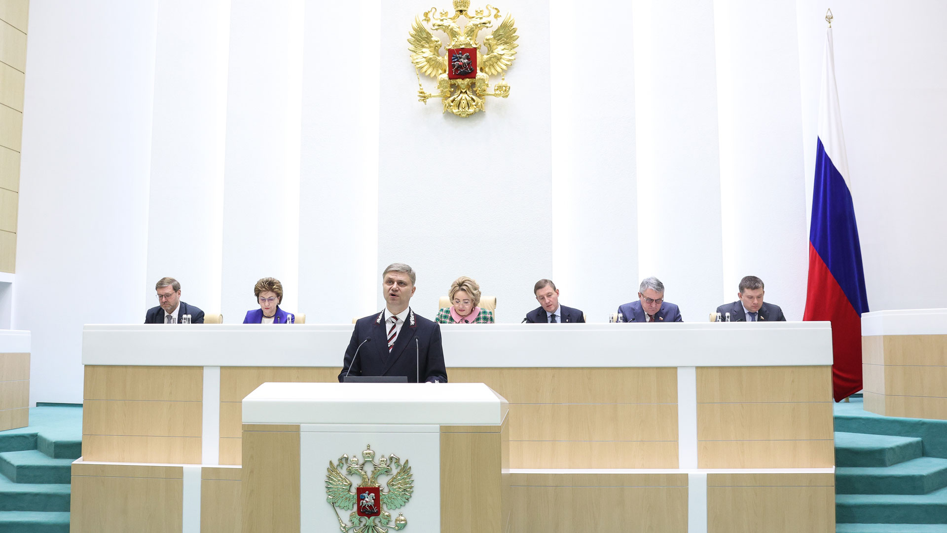 Выступление генерального директора ОАО «Российские железные дороги» Олега Белозёрова