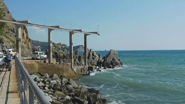 Партенит 4 сентября 2016, лодочная станция и пляж