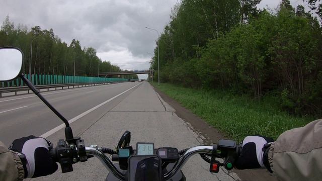 Поездка на электровелосипеде в Шадринск из Екатеринбурга 2024 часть 3