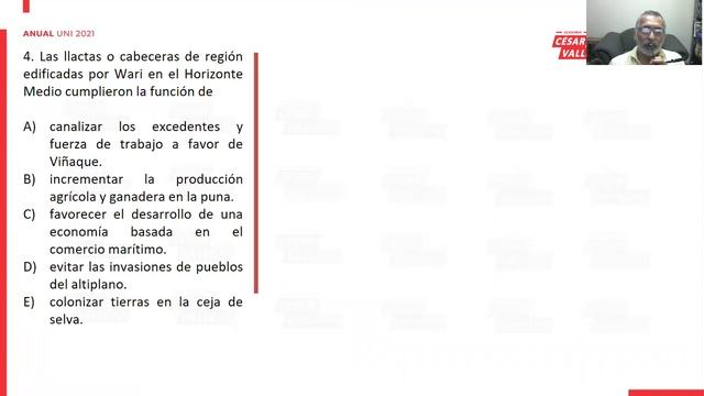 UNI Anual 2021 | Semana 11 Historia Sesión 01