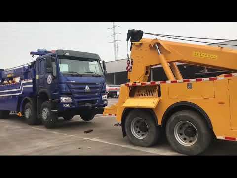 Грузовой эвакуатор Isuzu Giga с задними аутригерами | Авторекс