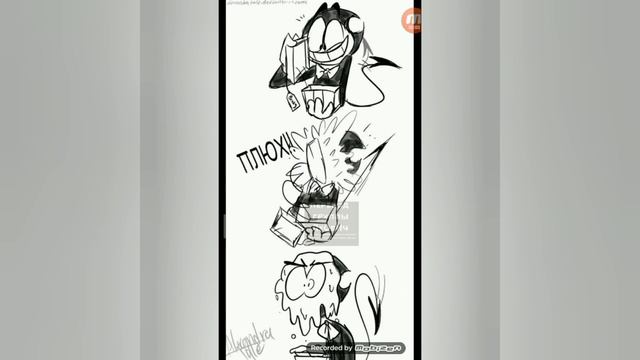 Озвучка комиксов по Bendy №12. #бенди#озвучка#комисы