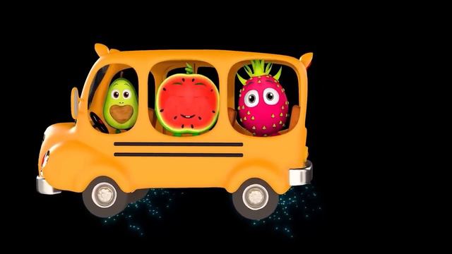 ВЕСЕЛЫЕ ФРУКТЫ с цифрами + Еще больше сенсорных видеороликов 🍎🍊🍋_🍏🍇 Анимационная и танцевальная