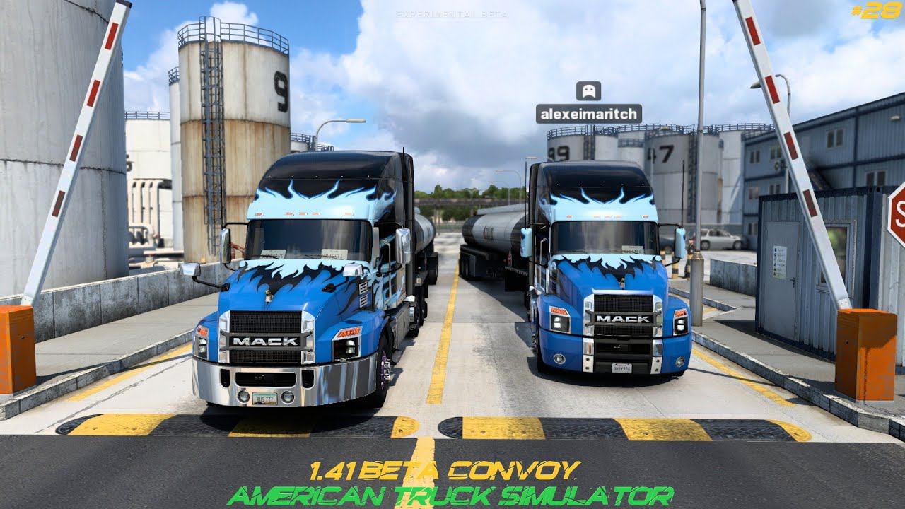 American Truck Simulator - 1.41 Beta Convoy - (Внешний заказ) - #28