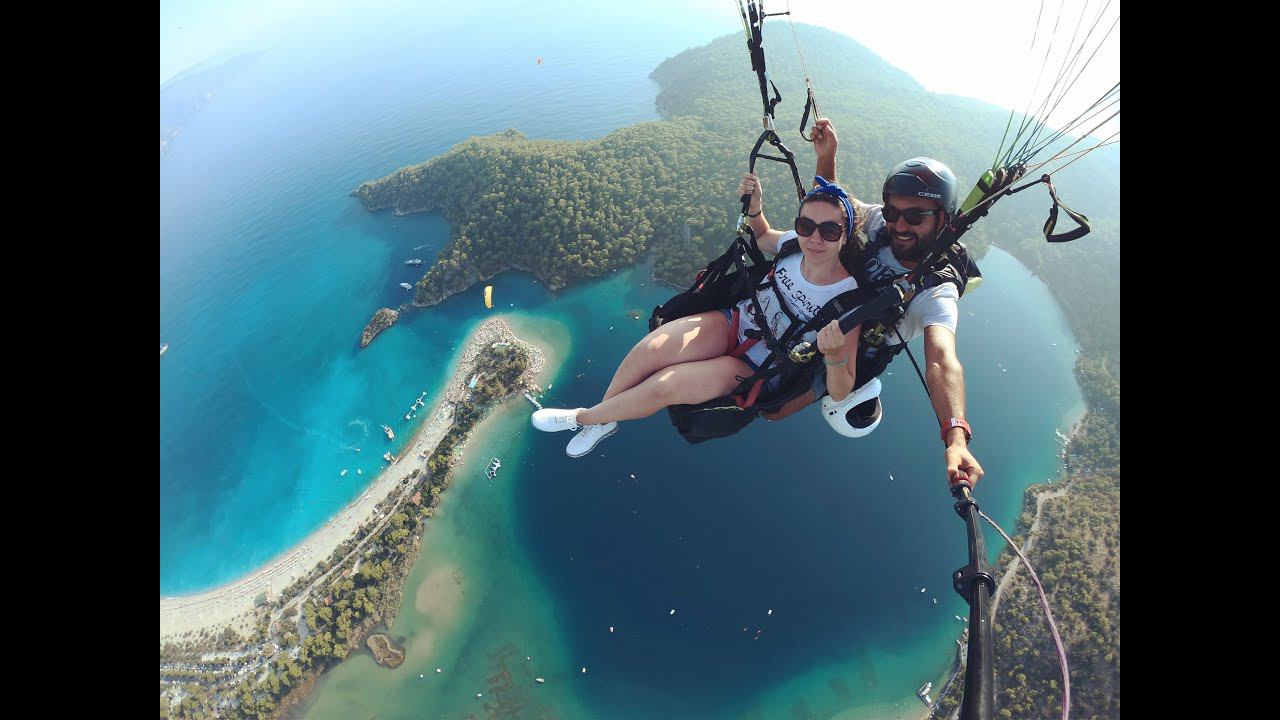 ПАРАГЛАЙДИНГ. Турция. Олюдениз. Полет на параплане