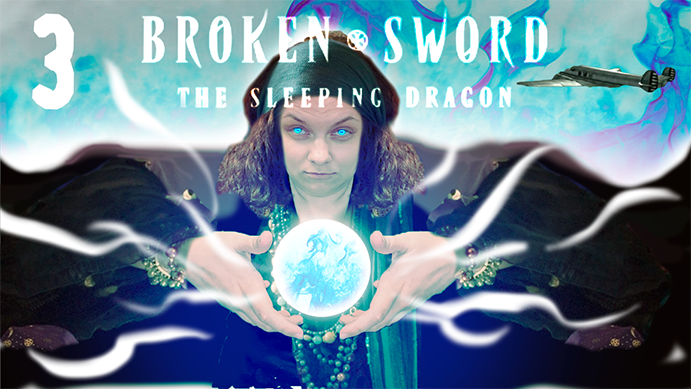 Мадам Зази, все как обычно - Пожар - Broken Sword: The Sleeping Dragon - Прохождение 3