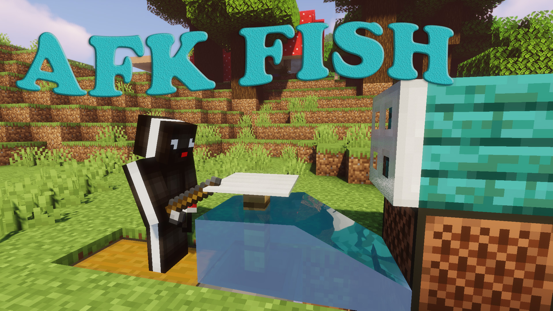 КАК ПОСТРОИТЬ AFK-РЫБАЛКУ?