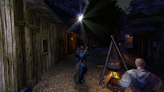 Gothic2 Легенда Ахссуна.Часть 73.Ночной Охотник.Рог.Сердца Кастору.Ослабляющее зелье.Игр.кости Пико.