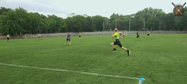 Тренировка игровая. Команда "Варяги". Ростовская область. 2023.07.08.