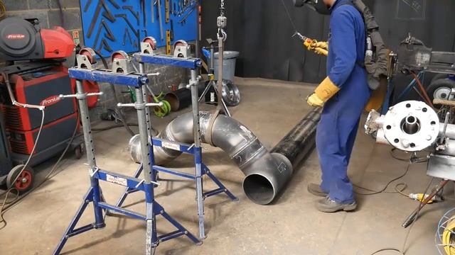 Making A Safety Ladder With NEW JASIC ARC 200 PFC