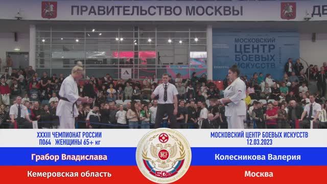 П 064  Грабор Владислава (Кемеровская область) - Колесникова Валерия (Москва)