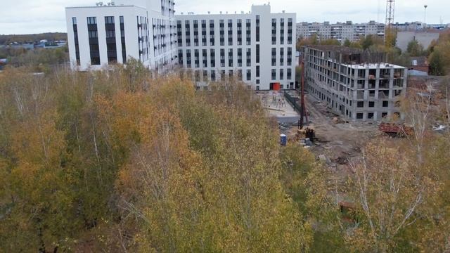 Мой квартал. Ход строительства. Сентябрь 2020 г.