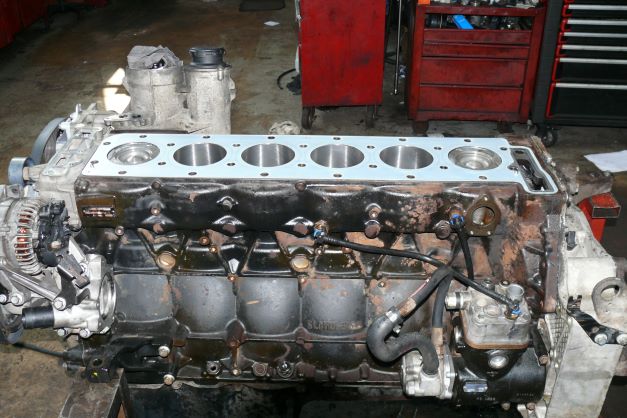 MAN D2066 сборка и установка ДВС.mp4