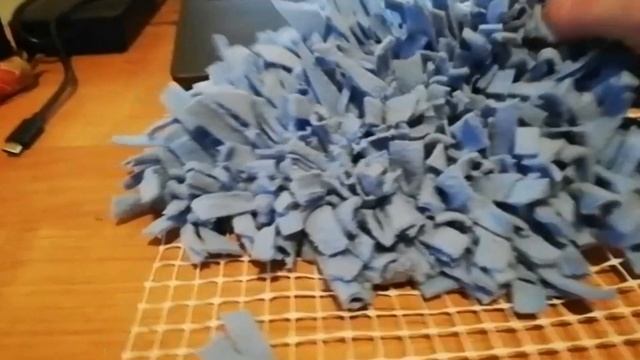 Коврик для грызунов из обезков