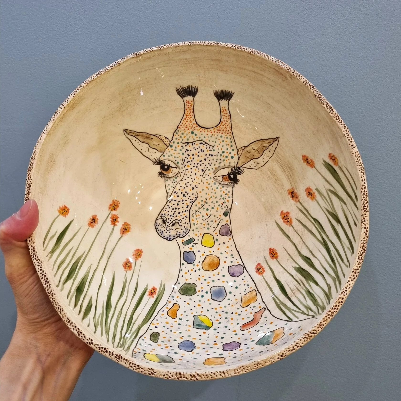 Салатник "Жираф"