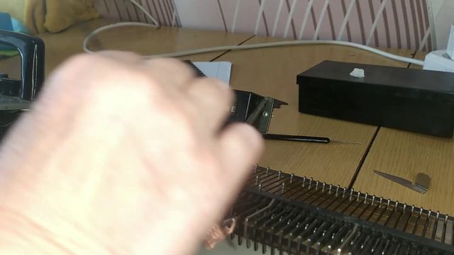 ЛОЖНАЯ АНГЛИЙСКАЯ РЕЗИНКА НА 1-ФОНТУРНОЙ МАШИНЕ.