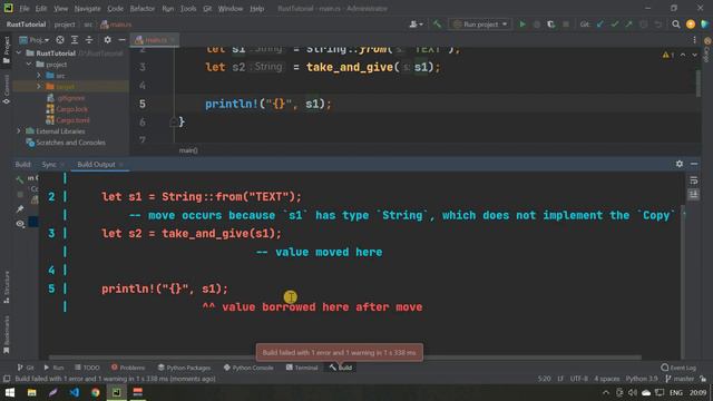 #14. Концепция владения, ссылки, срезы в Rust. ОБЯЗАТЕЛЬНО знать