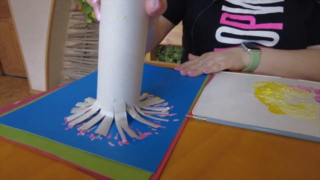 Мастер-класс  "Праздничный салют"