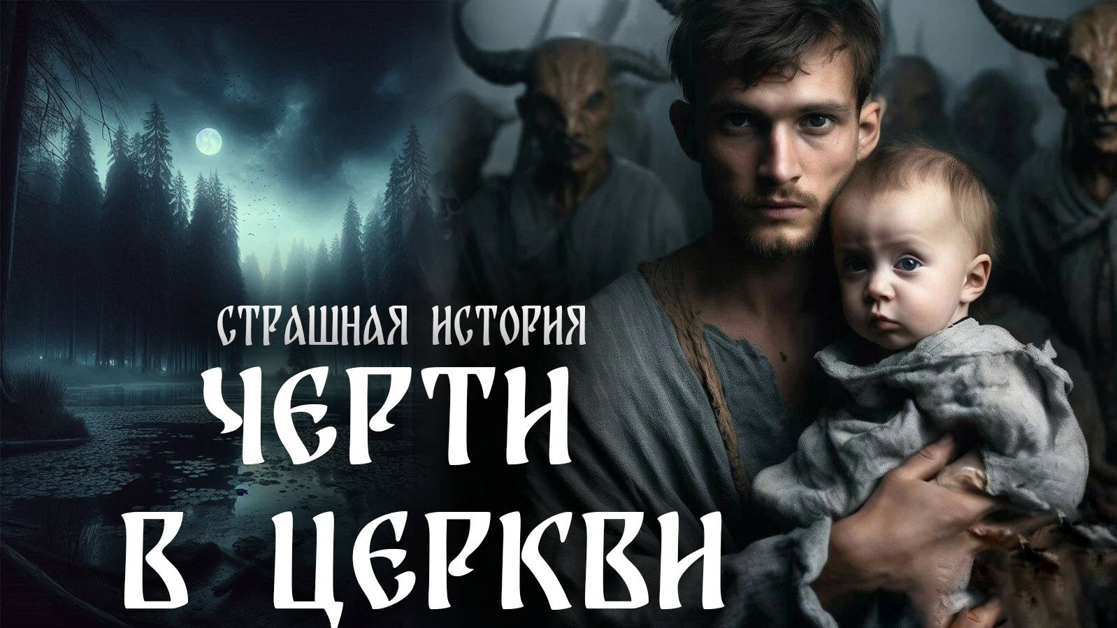 Страшная история "Черти в церкви"