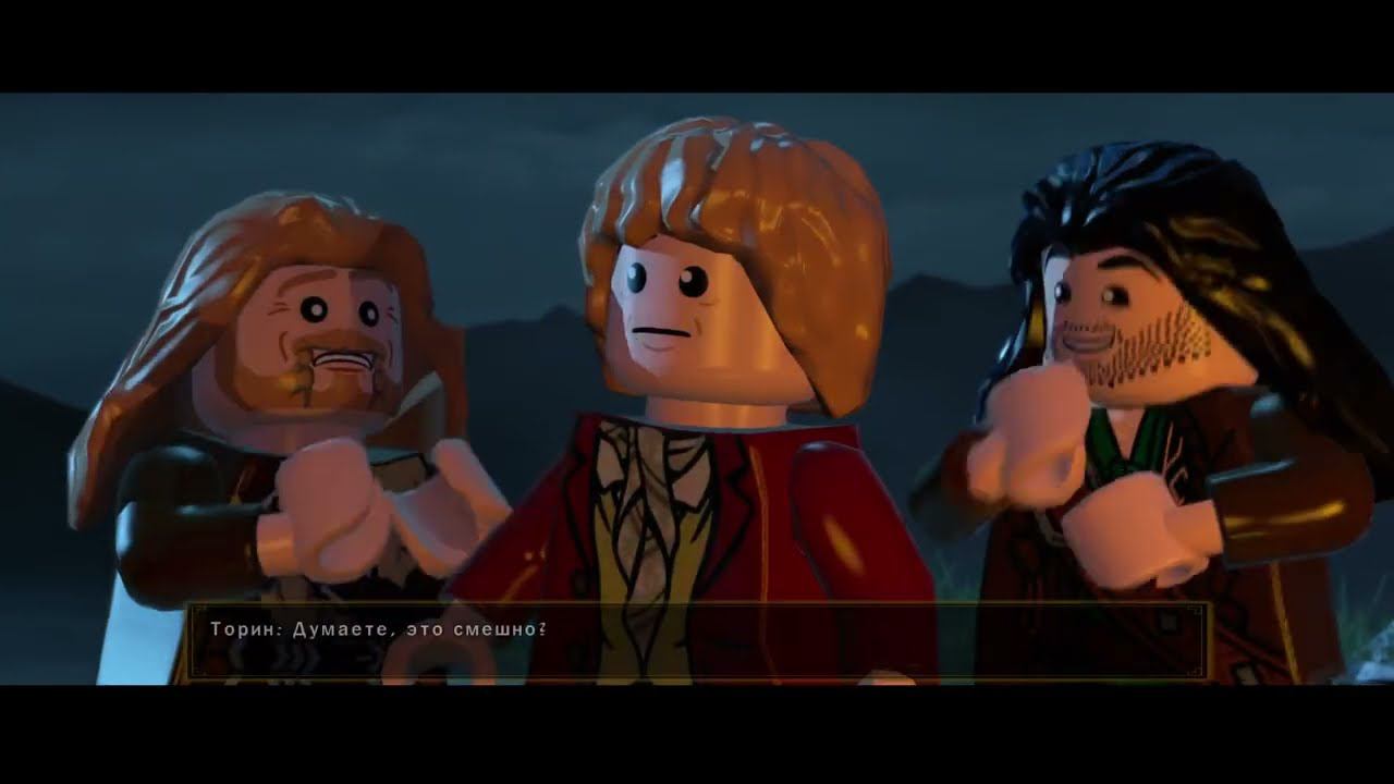 LEGO. The Hobbit. 100% Прохождение 2