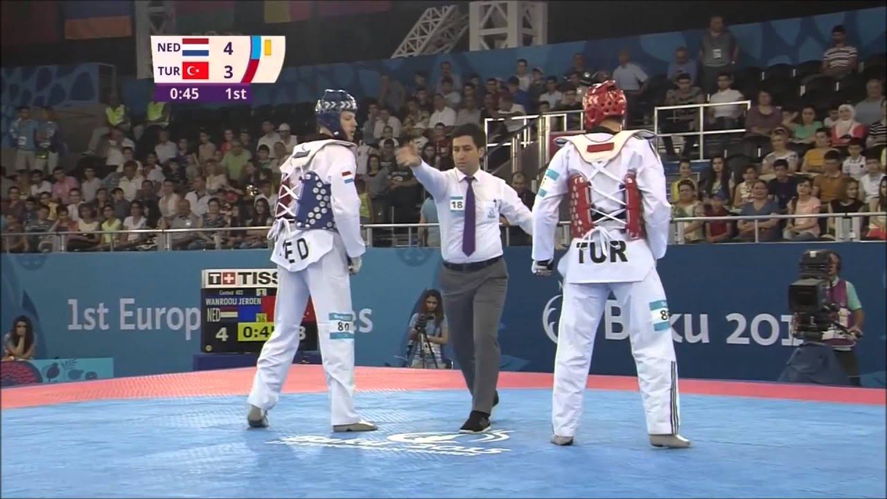 Taekwondo WTF. Baku 2015 European Games. Утренние поединки (ж 67+, м 80+ кг)