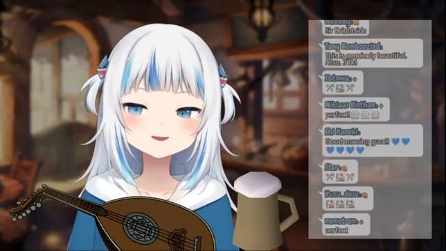 [Hololive - Gawr Gura] Mr. Brightside_ by The Killers and stantough (bardcore, version 1)