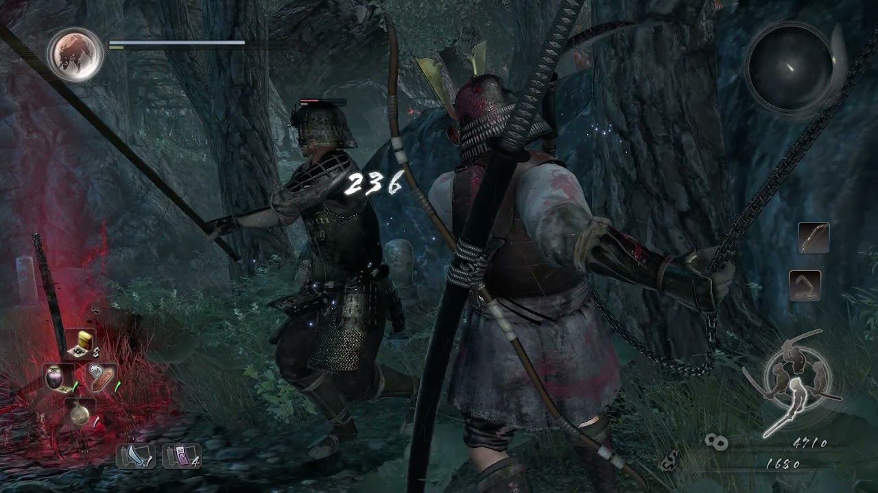 Nioh Остров демонов  : Часть   2 и битва с Боссом  Онрёки