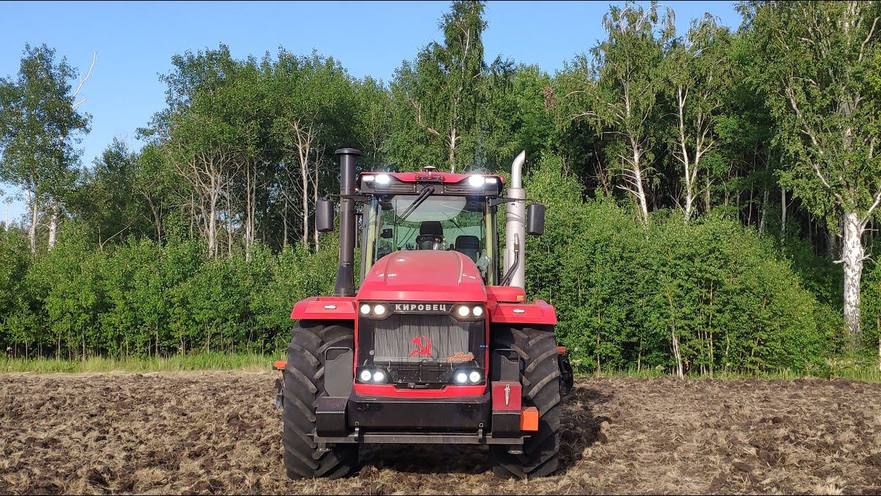 Трактор К 742 МСт и БДТ 6ПР  Оброботка залежи!  (Сезон 2020)