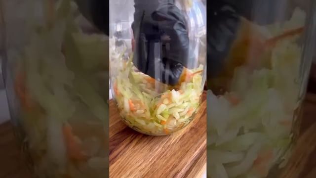 Квашеная капуста без сахара и уксуса 👌