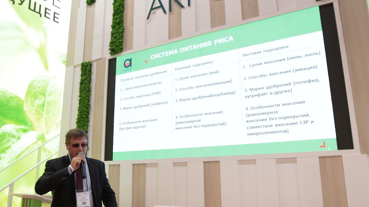 Технологии возделывания риса в Краснодарском крае