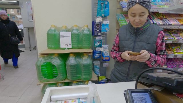 Таймлапс в магазин Малинка ул.Мерлушкина 1