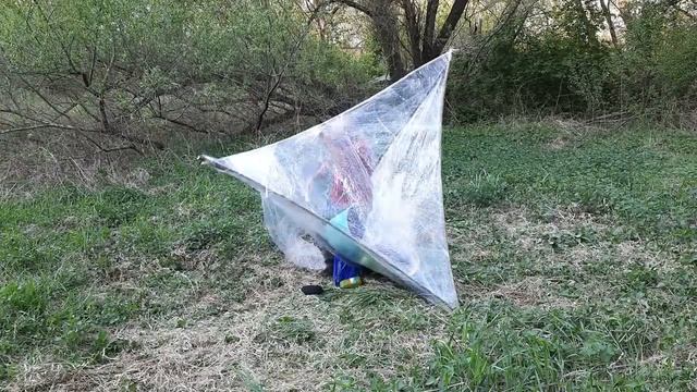 Я удивился как это комфортно и удобно Палатка -ПИРАМИДА-