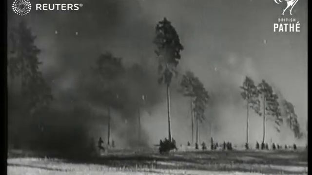 Red Army forces advance along the Russian front (1944)