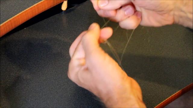 Как привязать поводок (второй) к основной леске. Рыбак рыбачок. Fishing.mp4