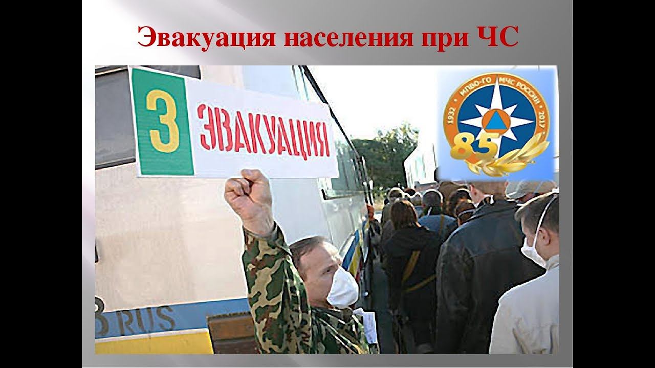 ОБЖ, 8 класс. Эвакуация населения при ЧС