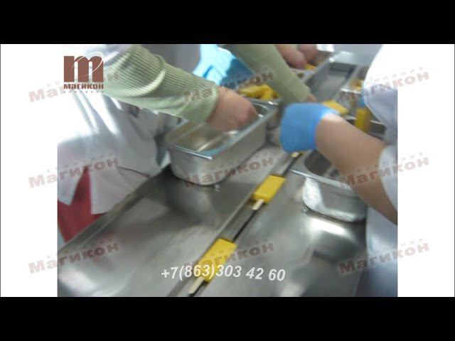 Горизонтальная упаковочная машина  упаковка мороженого 2