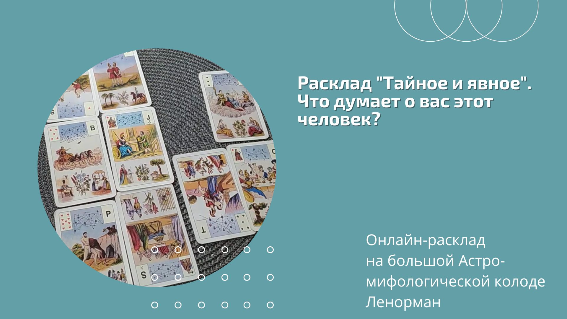 Тайное и явное. Что думает о вас этот человек и что будет дальше?