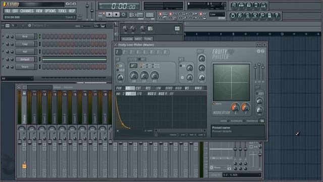 Обзор Fl Studio Fruity Love Philter